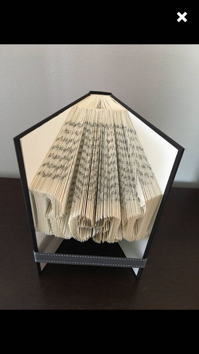 Read Book Folding Pattern Teacher Gift Gift for Book Lover | Etsy