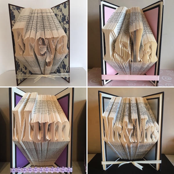 Book Folding Patterns - Etsy