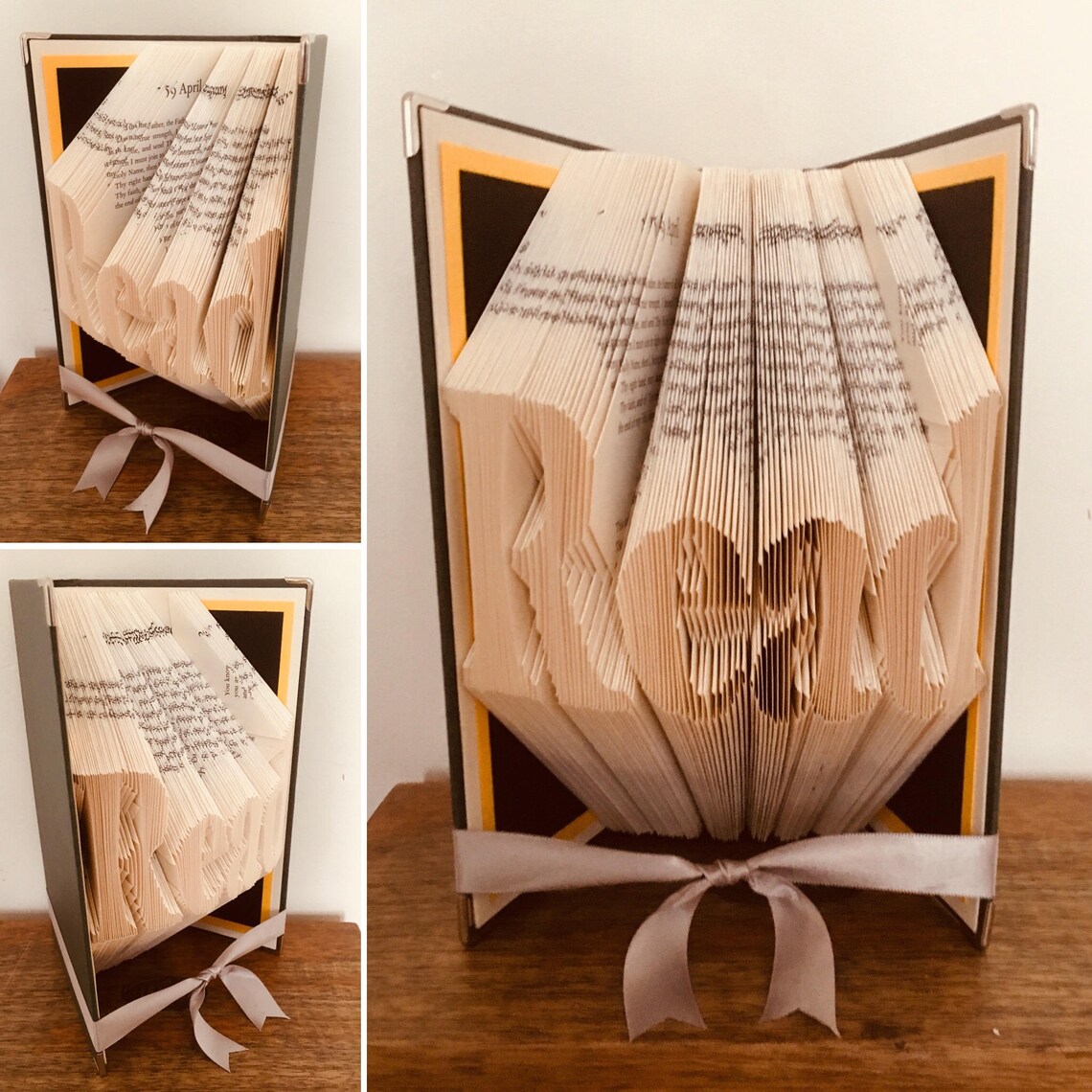 Read Book Folding Pattern Teacher Gift Gift for Book Lover | Etsy