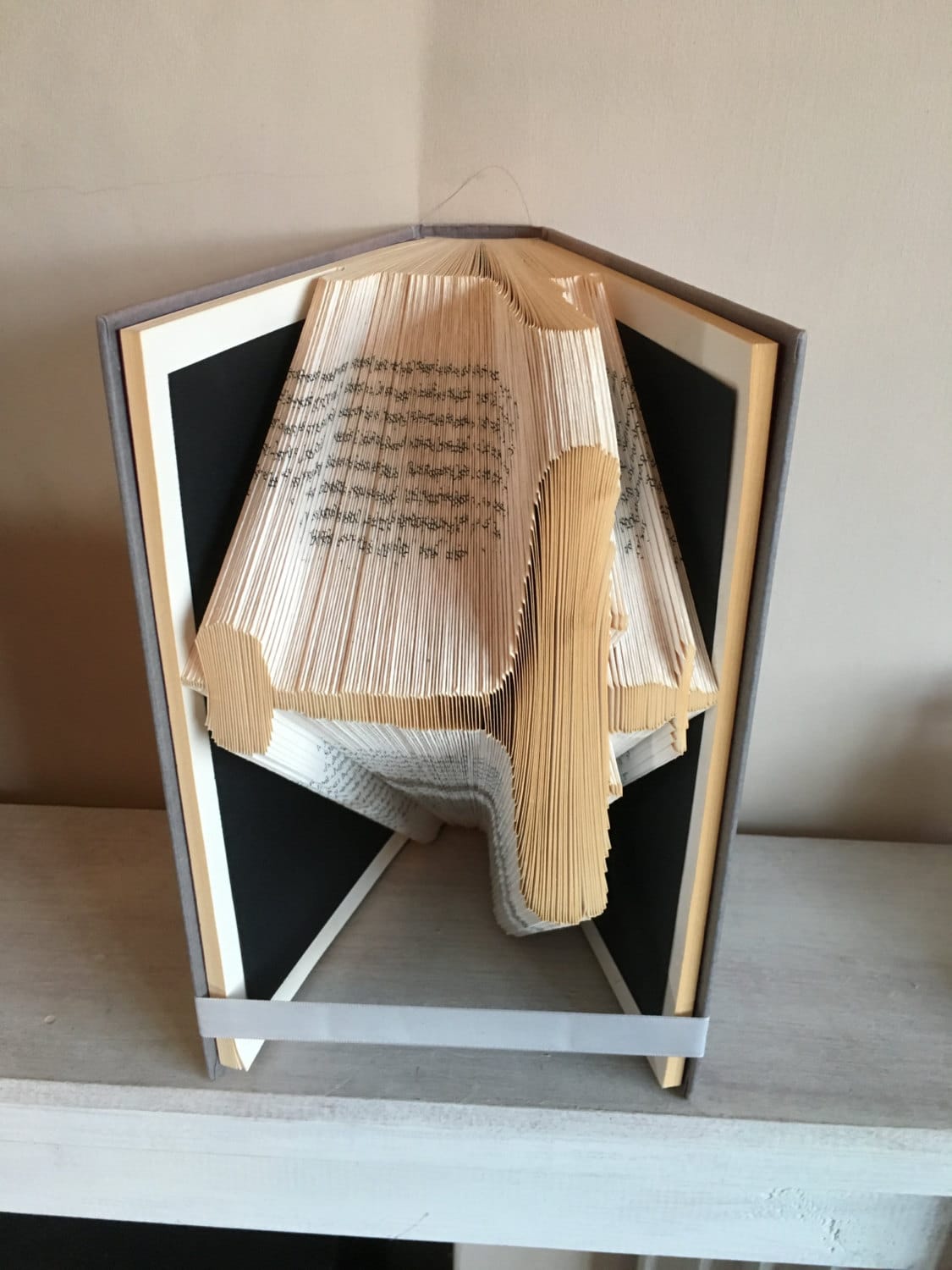 Spitfire Book Folding Pattern Spitfire Folded Book Art | Etsy