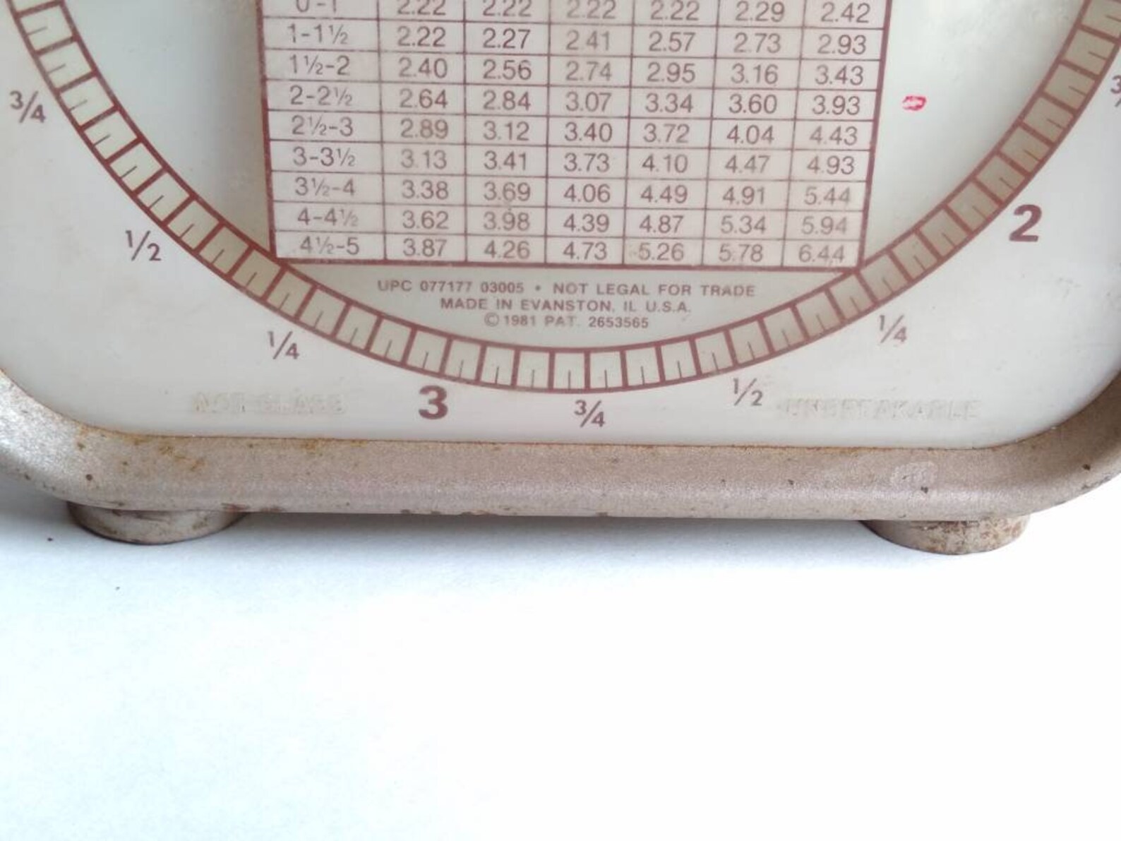 Vintage Pelouze Postal Scale Model Y-5 March 22 1981 Vintage | Etsy
