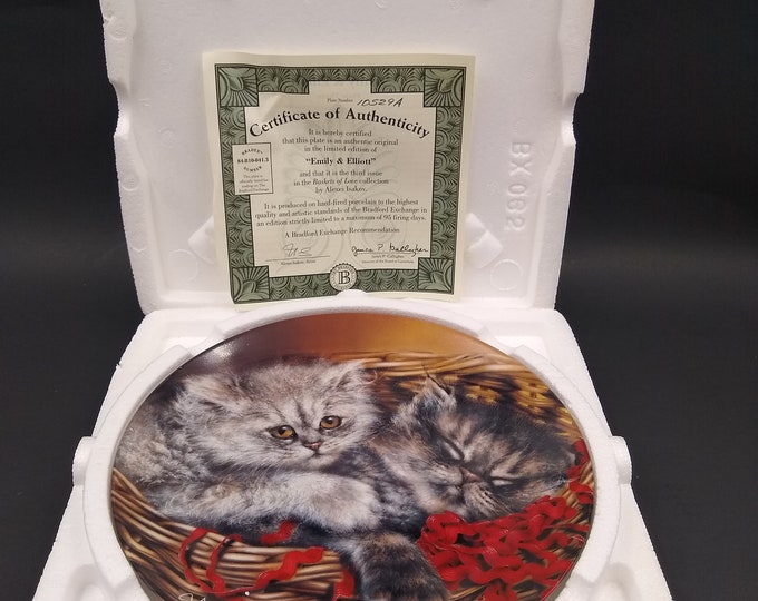 Vintage Emily and Elliott Baskets of Love Collection by Alexei Isakov ...