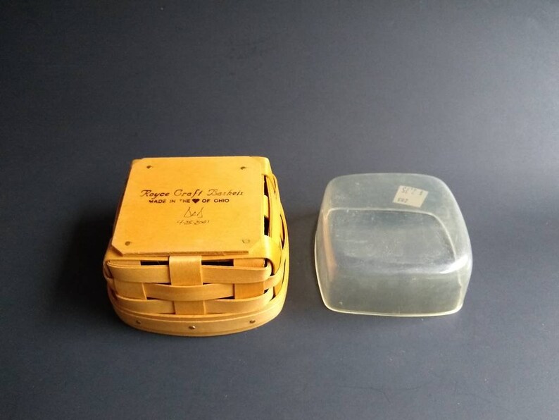 Vintage Royce Craft Basket Made in the Heart of Ohio 2001 - Etsy