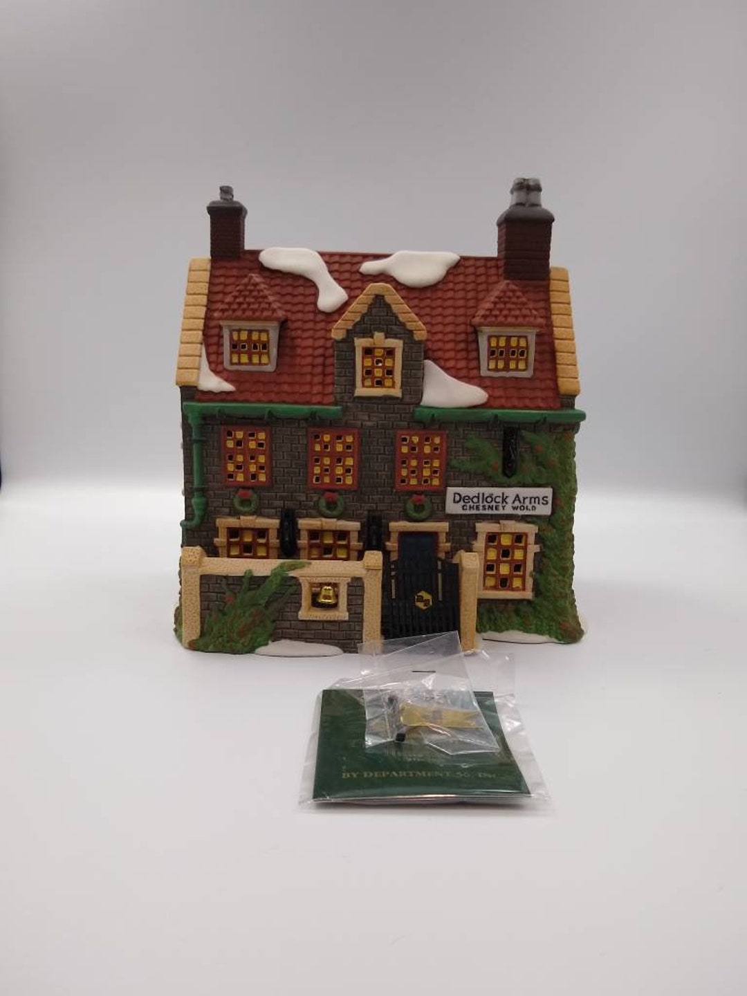 Vintage Dickens Village Series Dedlock Arms 3rd Edition 1994 Heritage ...