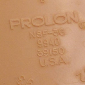 Vintage Prolon Peach Bowls and Plates, Camping Small Plates and Bowls ...