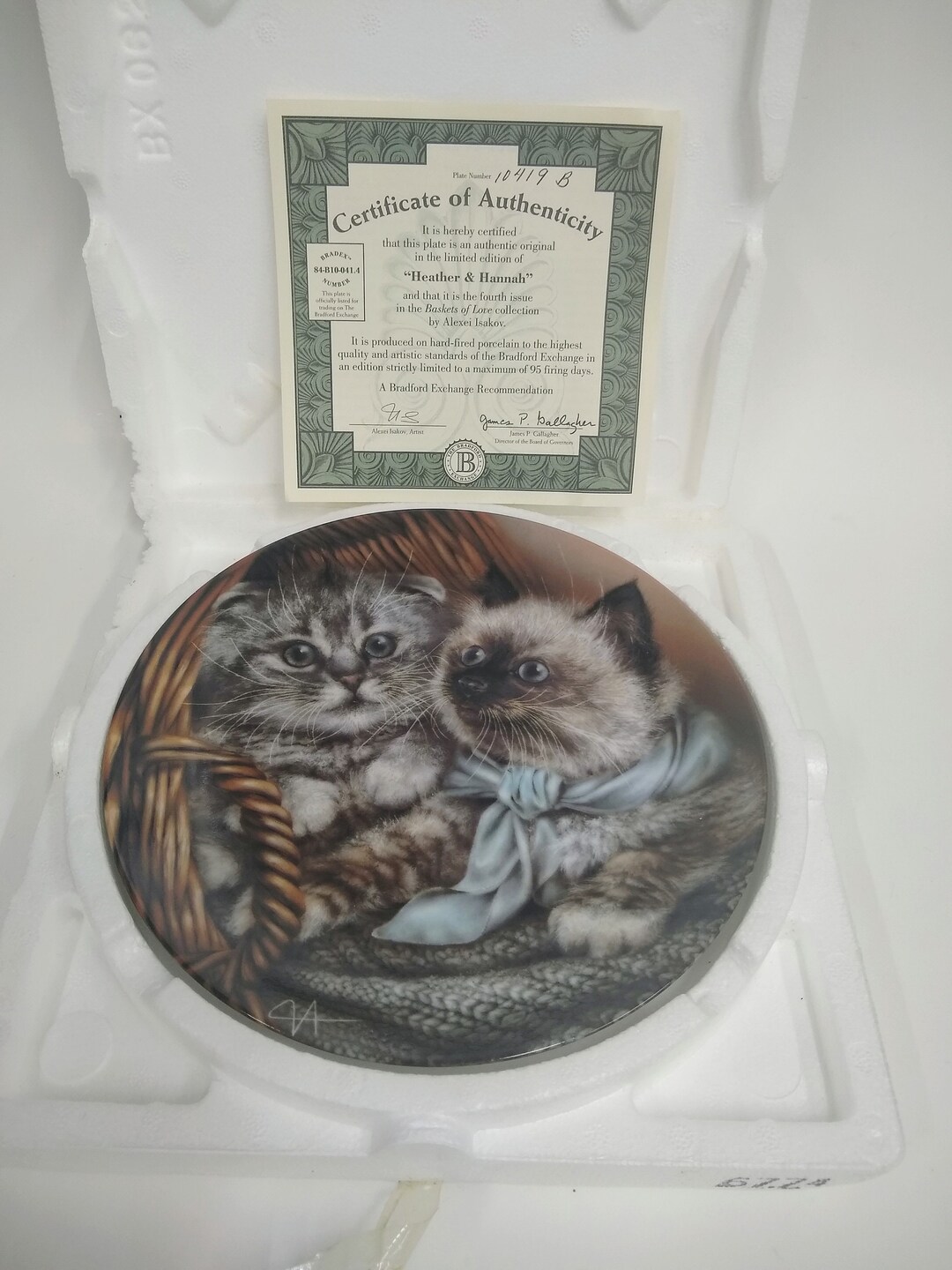 Vintage Heather and Hannah Baskets of Love Collection by Alexei Isakov ...