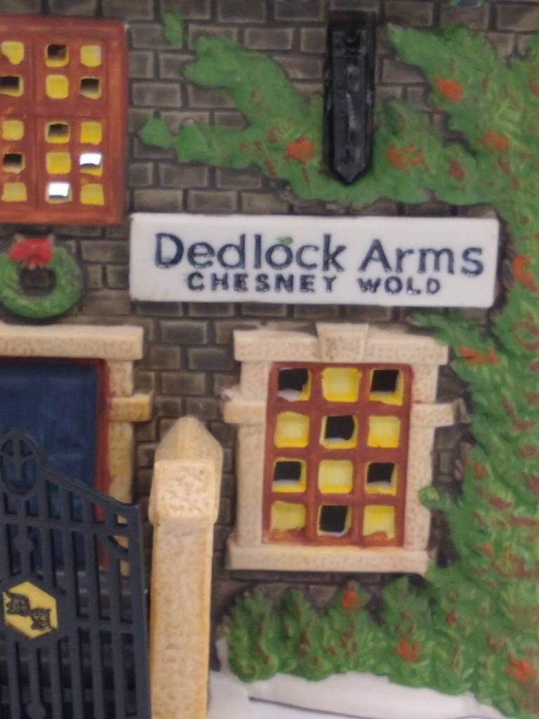 Vintage Dickens Village Series Dedlock Arms 3rd Edition 1994 Heritage ...