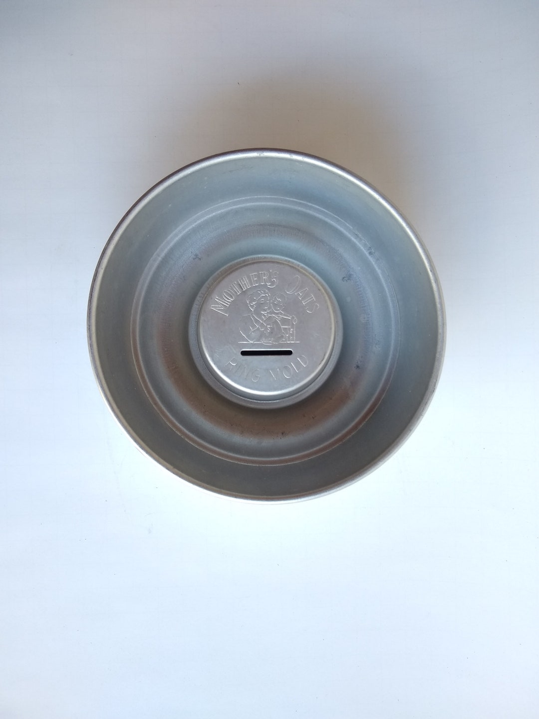 Vintage Mother Oats Ring Mold Aluminum, Vintage Aluminum Jello Mold ...