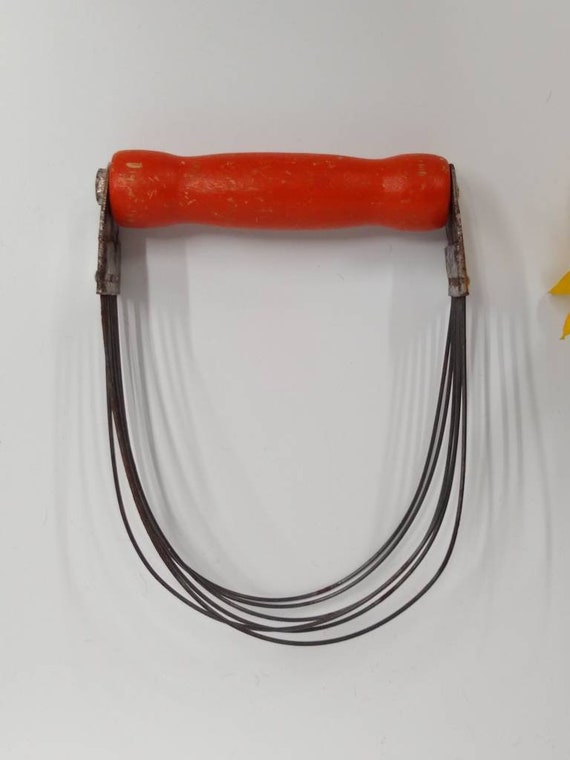 Vintage Androck Pastry Blender With Wire Red Wood Handle Made - Etsy