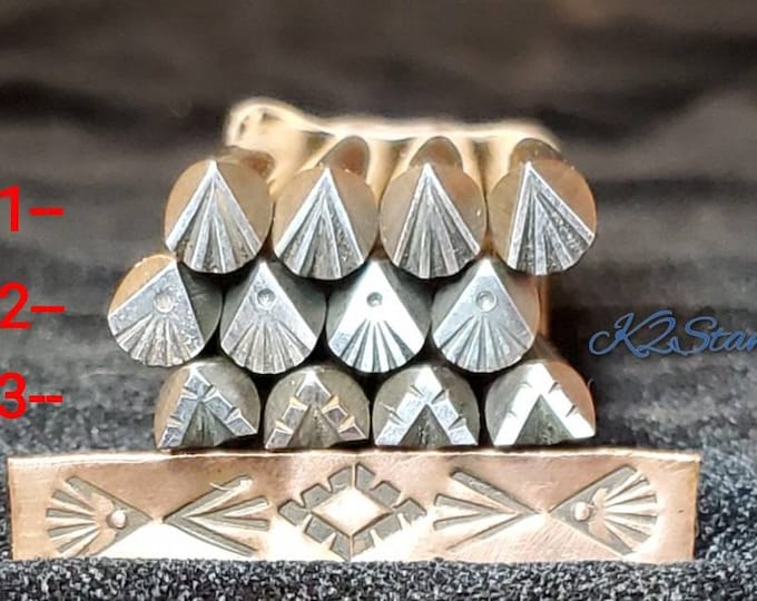 Triangle, Southwest, Handmade, Metalstamp, Metalsmith, Stamping ...