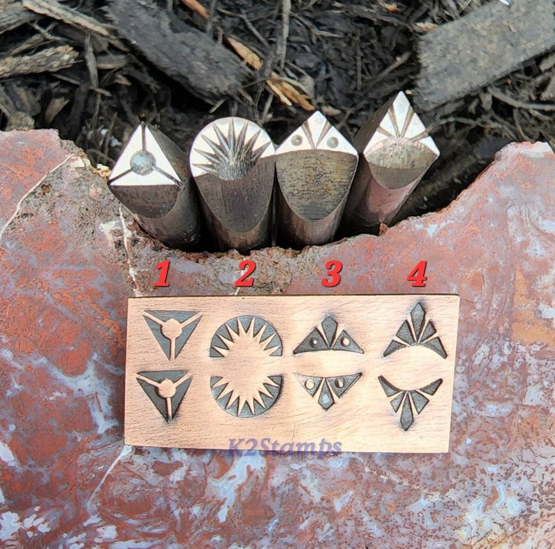 Triangle, Southwest, Handmade, Metalstamp, Metalsmith, Stamping ...