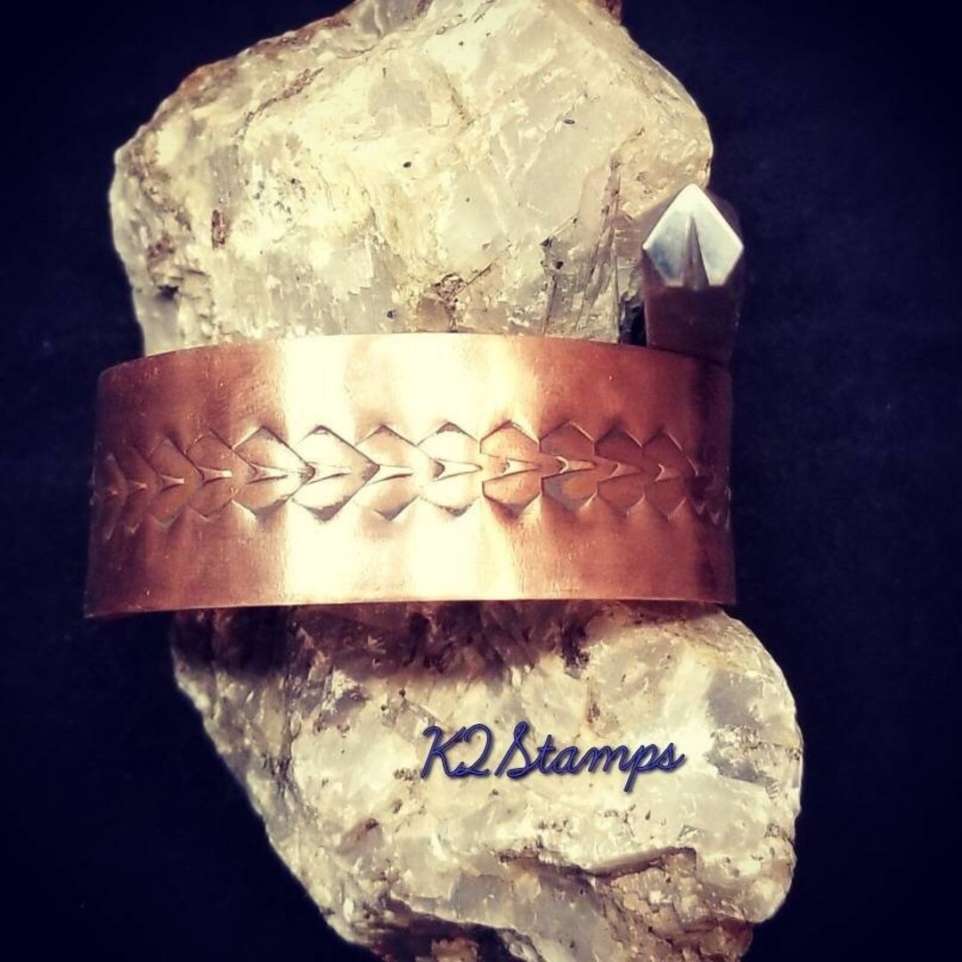 Bracelet, Southwest, Handmade, Metalstamp, Metalsmith, Stamping ...