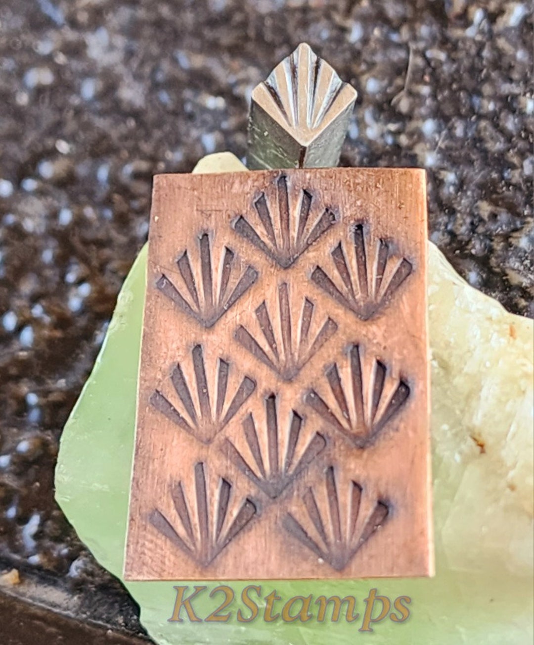 Triangle, Southwest, Handmade, Metalstamp, Metalsmith, Stamping ...