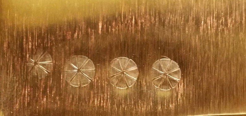 Wagon Wheel, Stamp, Handmade, Metalstamp, Stamping, Chasing, Repousse ...