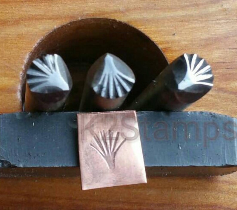 Frilly, Fan, Handmade, Metalstamp, Stamping, Chasing, Repousse ...