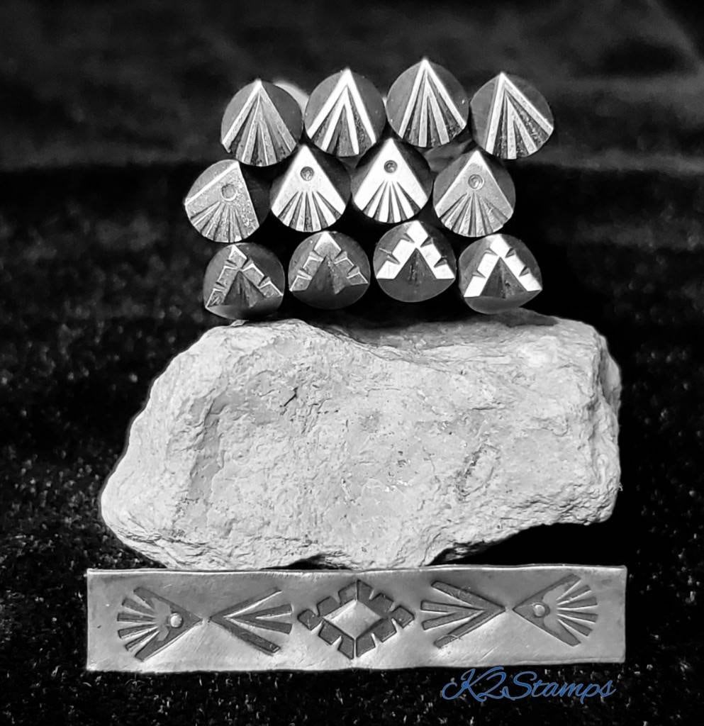 Triangle, Southwest, Handmade, Metalstamp, Metalsmith, Stamping ...
