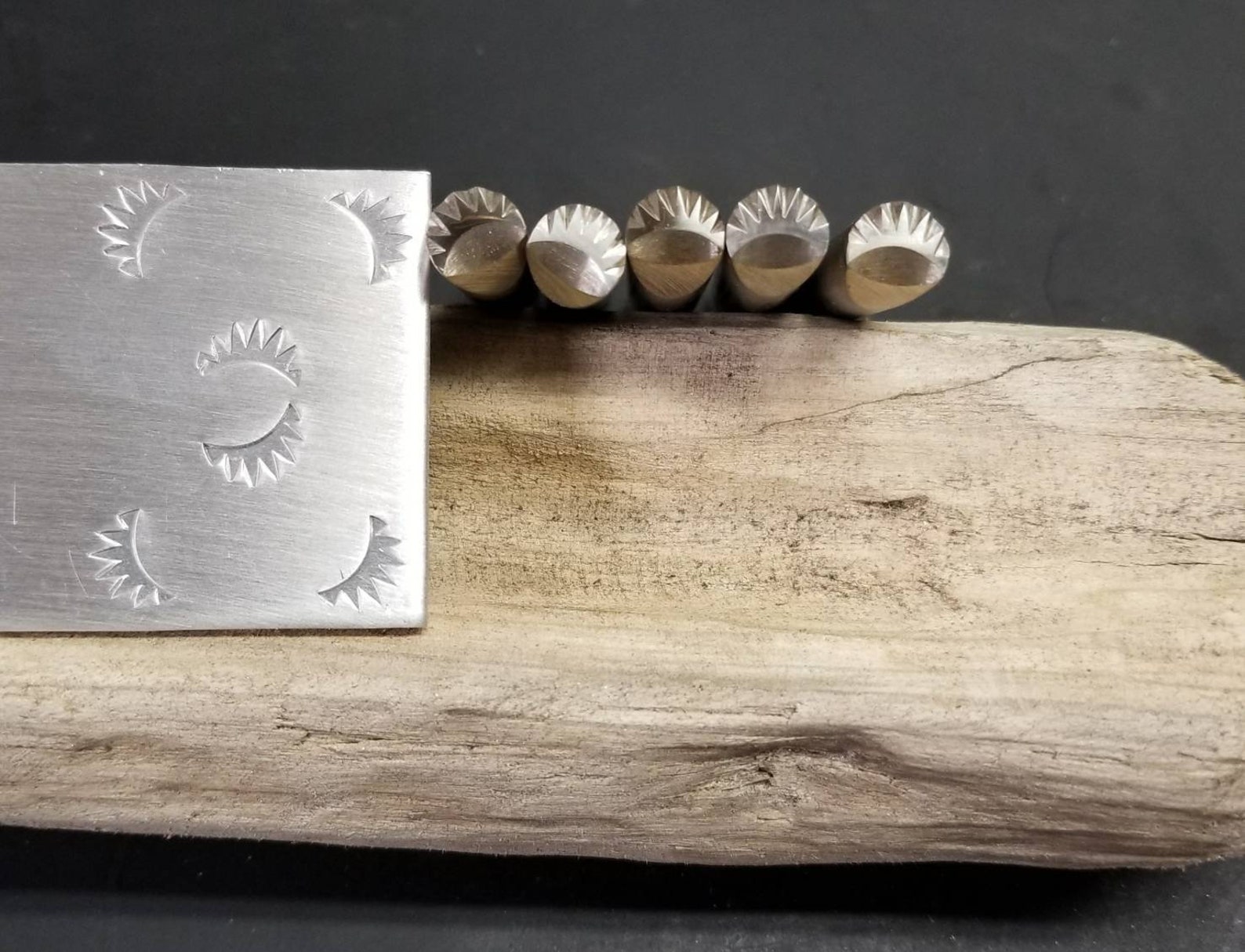 Handmade Metalstamp Stamping Chasing Repousse - Etsy