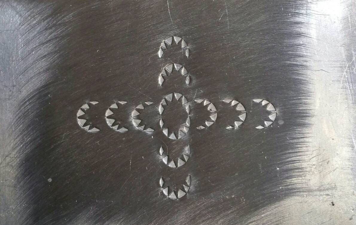 Handmade Metalstamp Stamping Chasing Repousse - Etsy