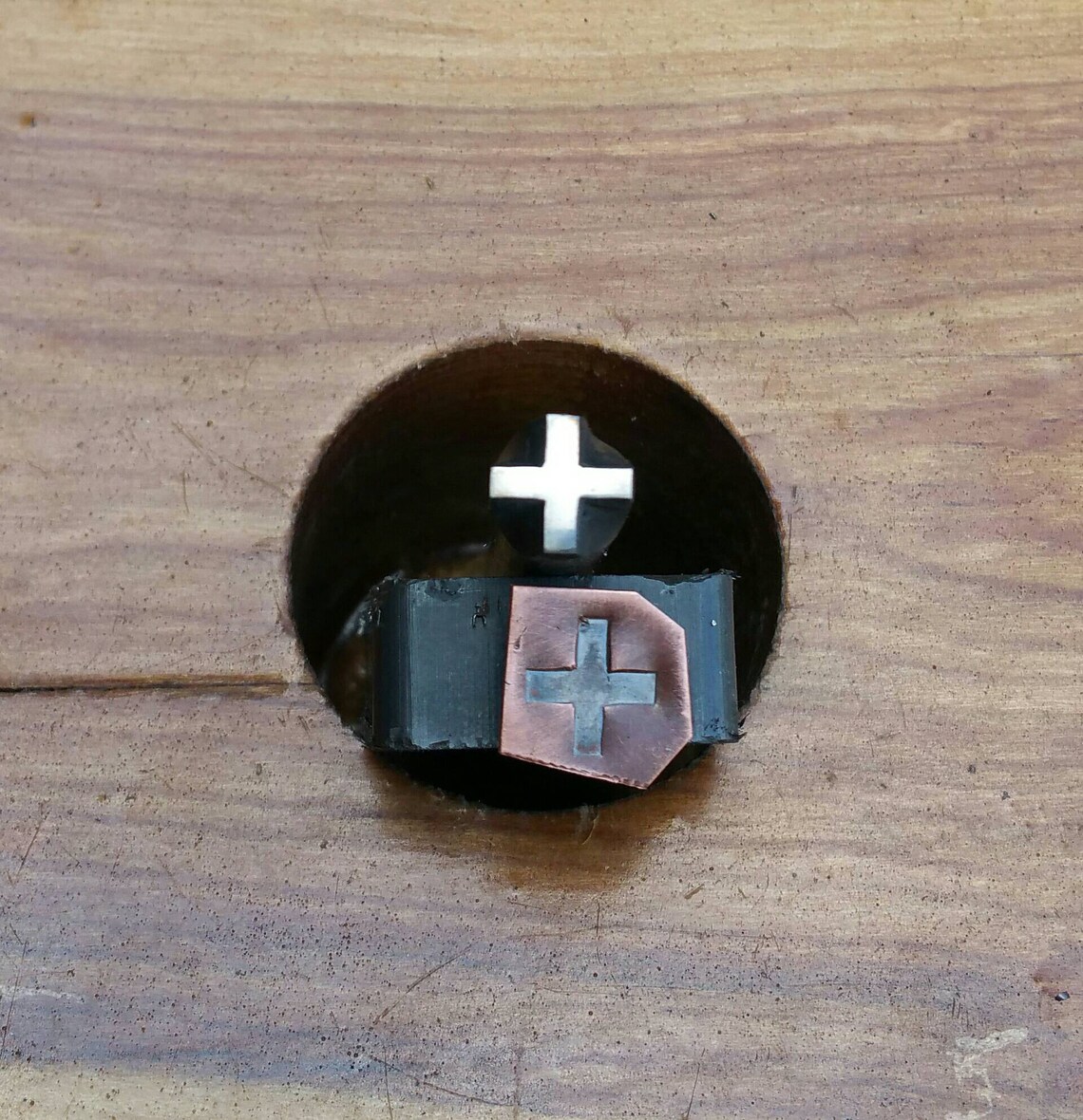 Basic Cross, Handmade, Metalstamp, Stamping, Chasing, Repousse ...