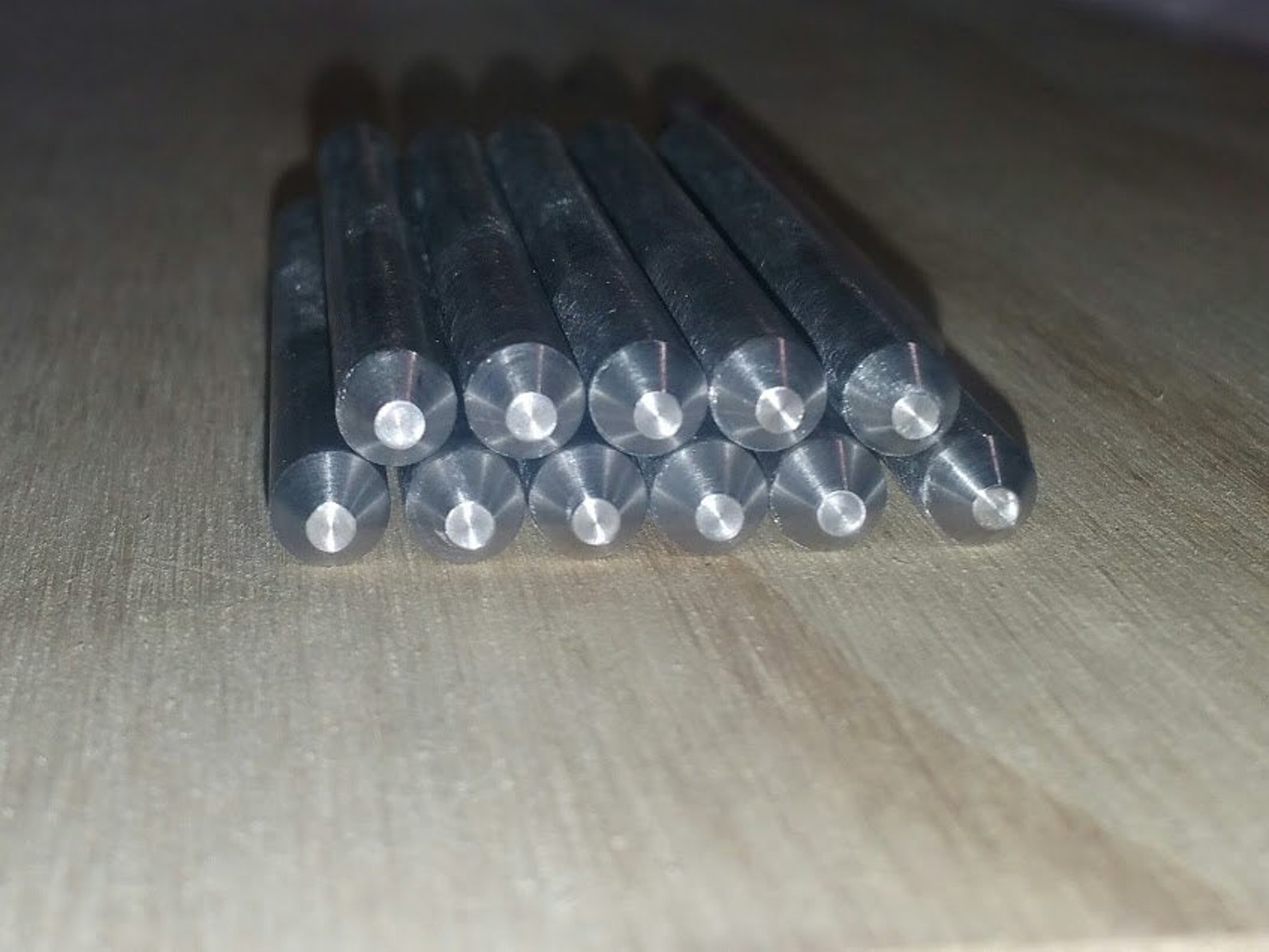 Circle Dot Stamp. Handmade Metalstamp Stamping Chasing | Etsy