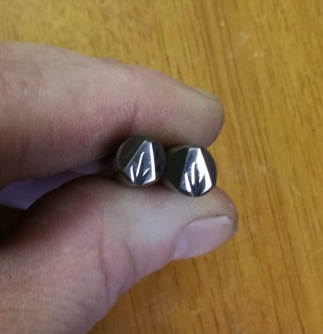 Inverted Notch Stamp. Handmade, Metalstamp, Stamping, Chasing, Repousse ...