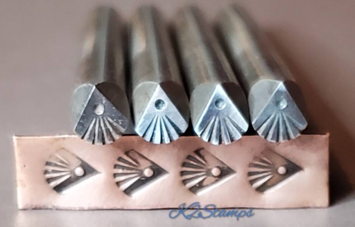 Triangle, Southwest, Handmade, Metalstamp, Metalsmith, Stamping ...