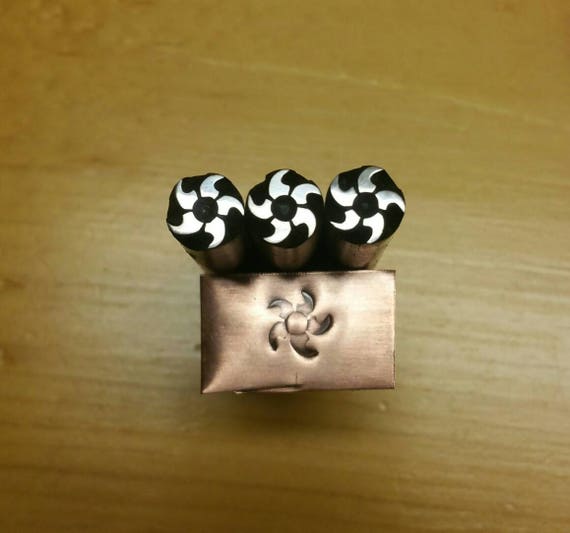 Star Pattern. Handmade Metalstamp Stamping Chasing | Etsy