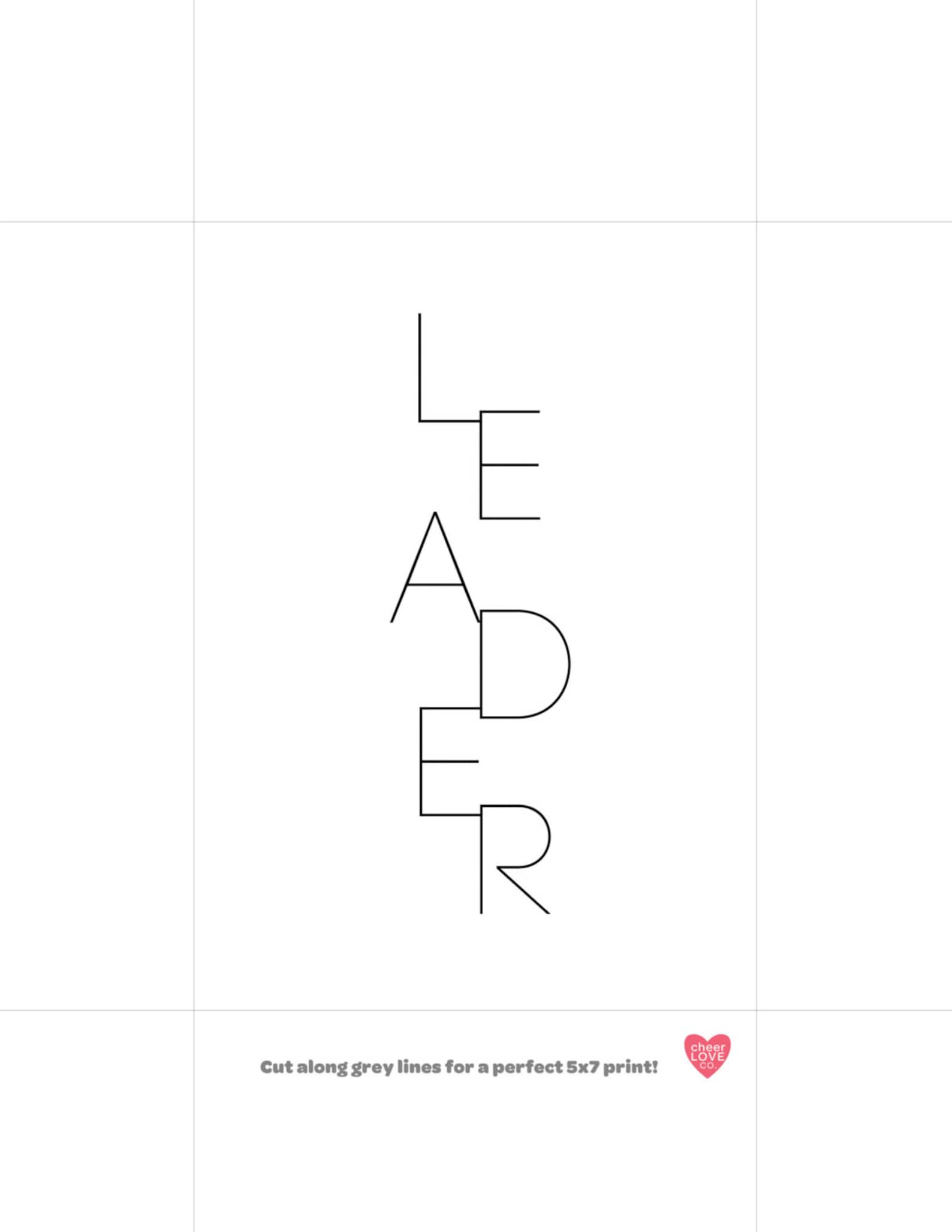 Leader Art Print Digital Download - Etsy