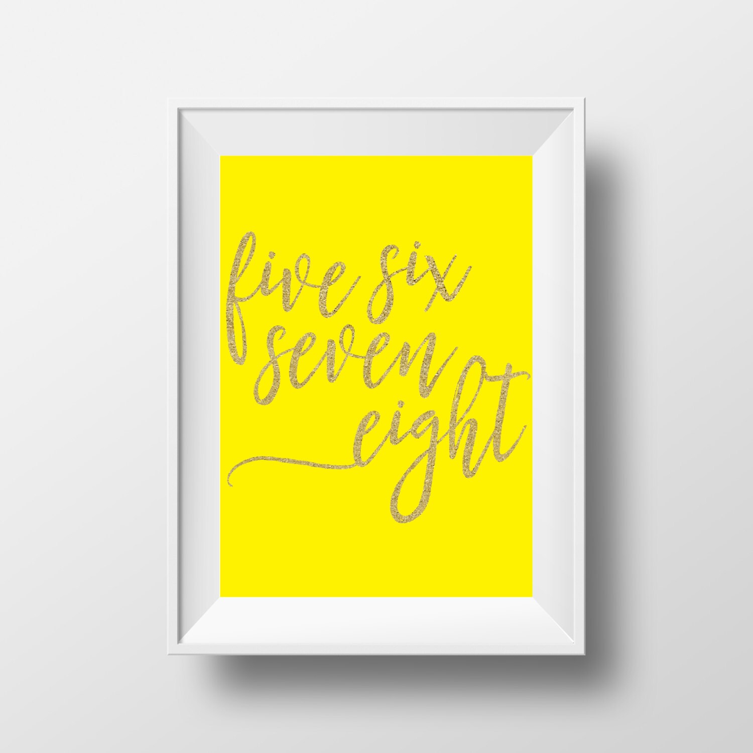 Dance Counts Art Print | Downloadable Art for Dancers and Cheerleaders ...