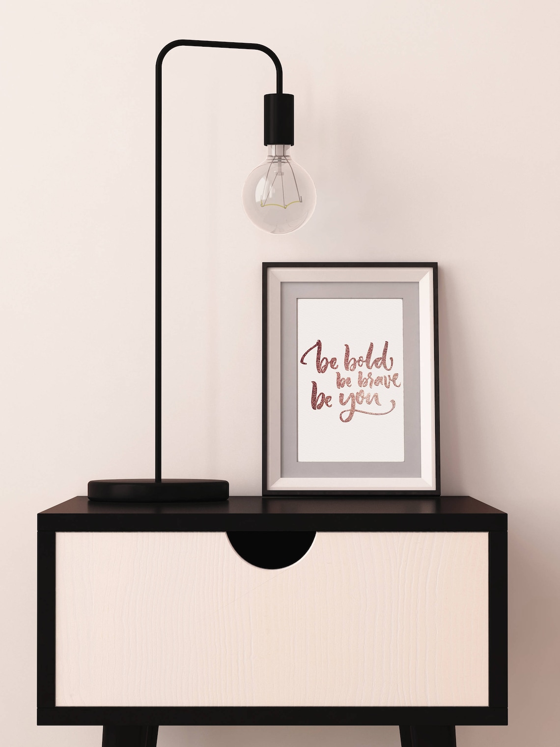 Be Bold Be Brave Be You Art Print Digital Downloadable Art - Etsy