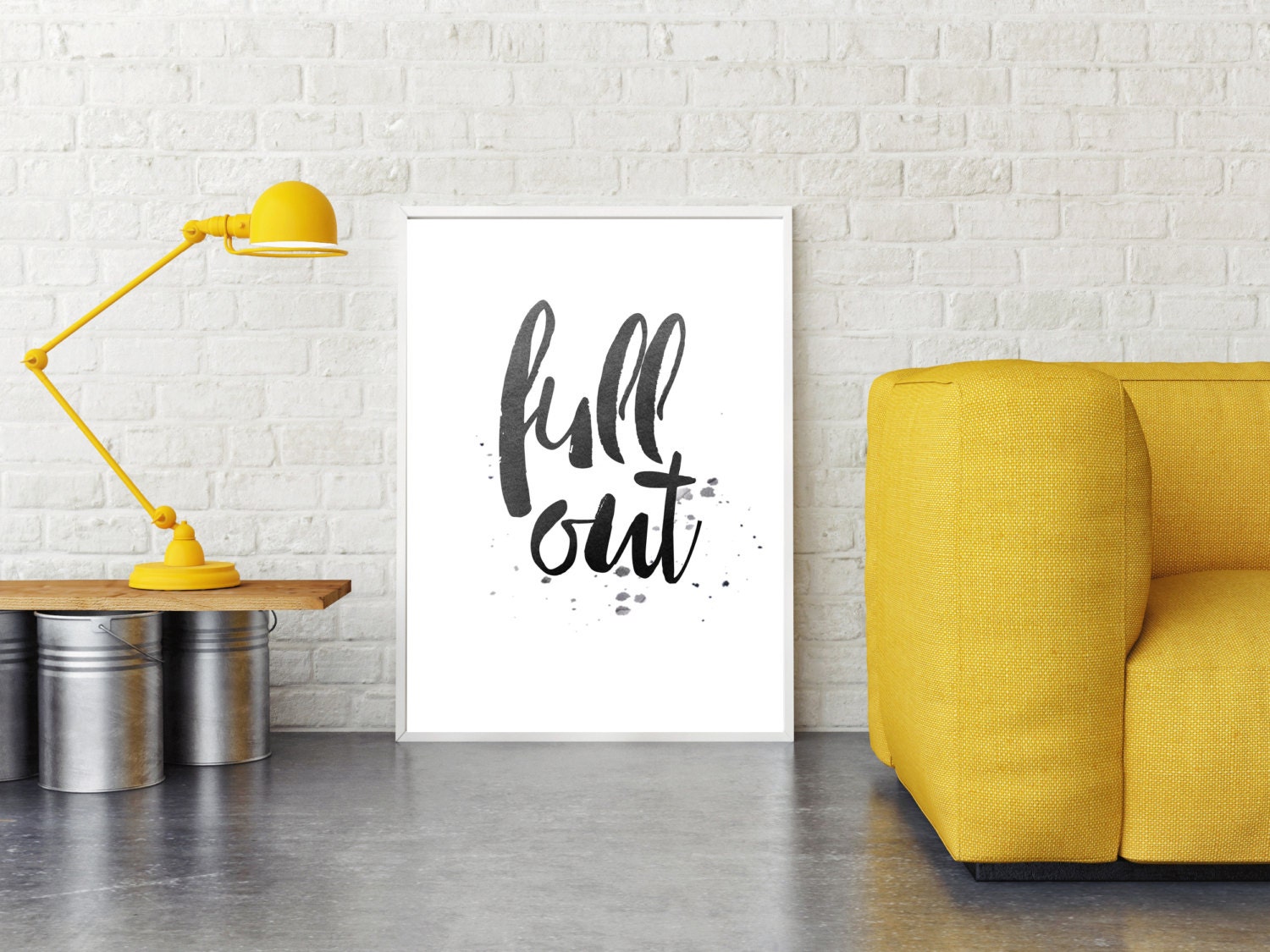 Full Out Downloadable Art Print Three Sizes for Creative Use - Etsy