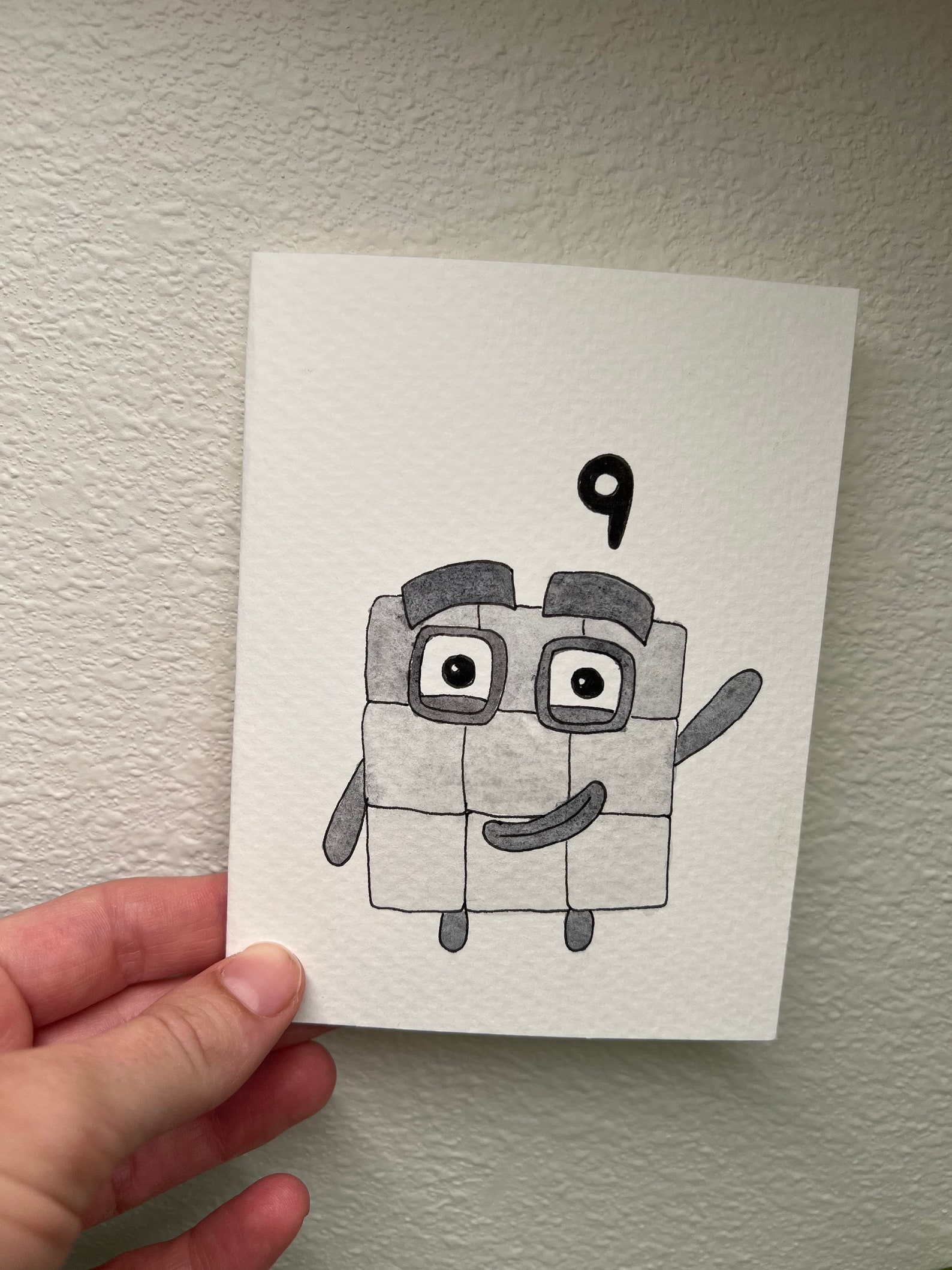 Numberblocks Card Number 4 - Etsy