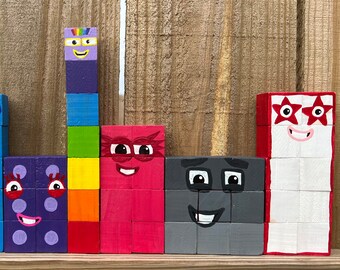 Numberblocks 6 10 - Etsy