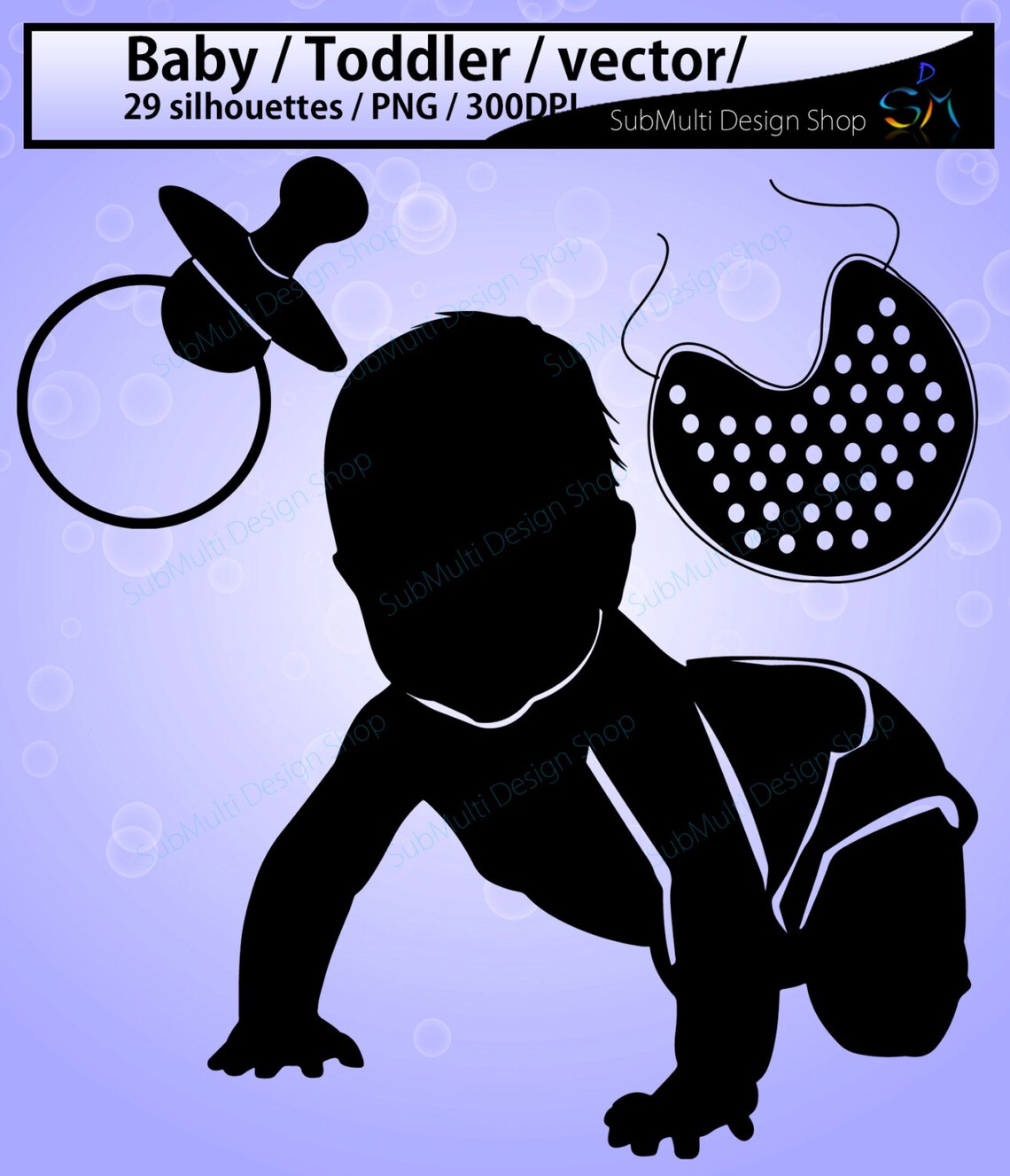 Baby Silhouette Svg / Baby Svg / Toddler Svg / Vector / Baby - Etsy