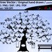 45 Hearts Family Tree Clipart SVG, EPS, Dxf, Png, Pdf, /hand Drawn Tree ...