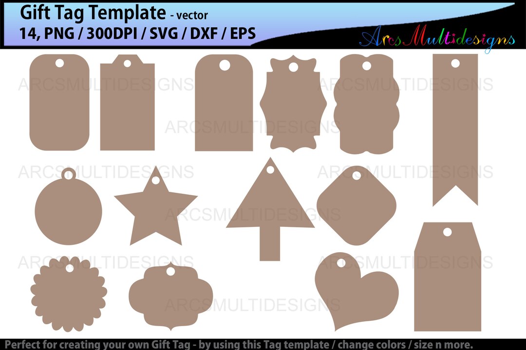 Gift Tags Svg / Gift Tags Vector / Price Tags Svg / Decorative Tags Svg ...
