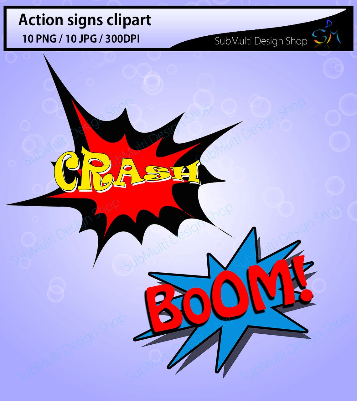 Action Signs / High Quality Clipart / Action Sign Silhouette / | Etsy