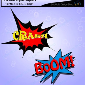 Action Signs / High Quality Clipart / Action Sign Silhouette / Zap ...