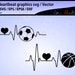 Sports Ball Heartbeat Svg Bundle / Football Heartbeat / Baseball ...