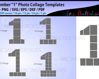 Collage Vector | Etsy