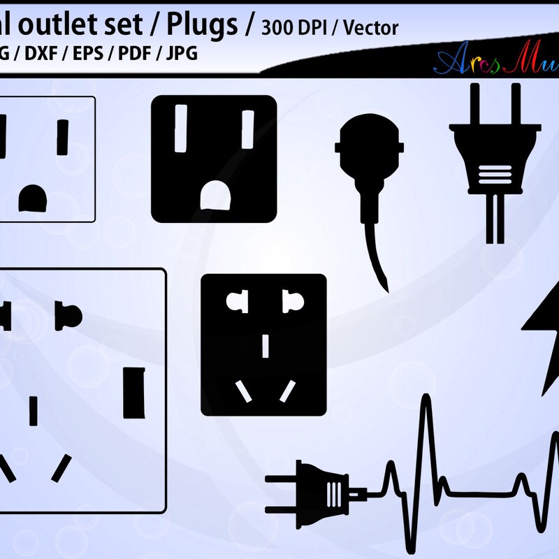 Power Plug Svg - Etsy