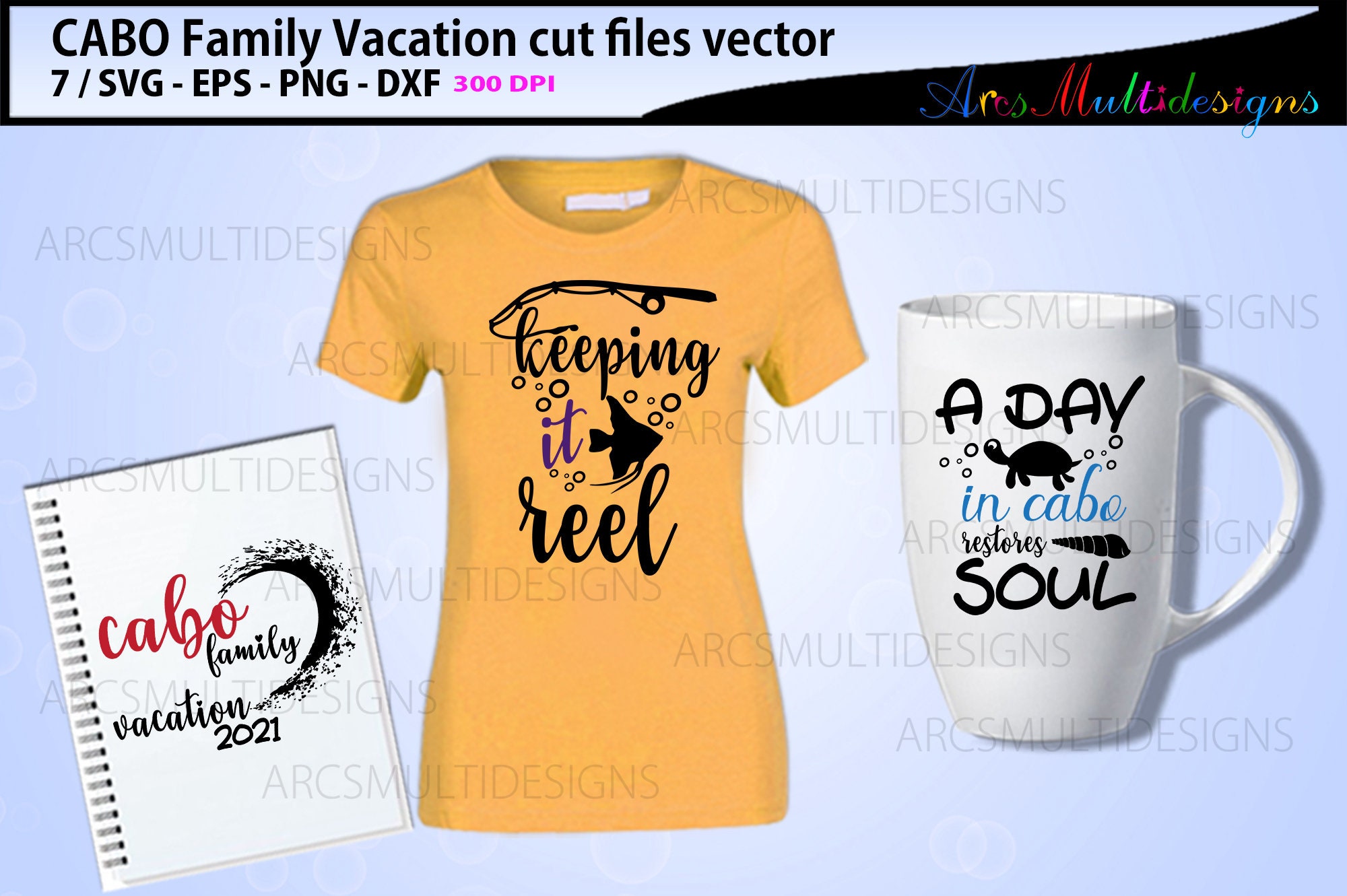 Cabo Family Vacation 2021 SVG Cut Files / Cabo Summer - Etsy