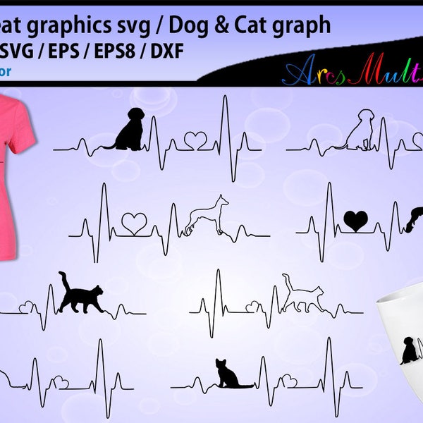 Heart Beat Svg - Etsy
