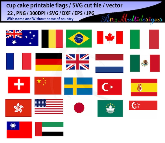 Printable Flags Of The World With Names