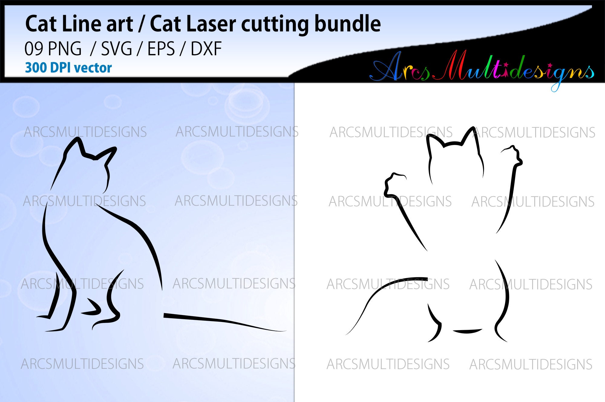 Cat Line SVG Cat Outline Svg Cat Outline Vector Cat - Etsy Hong Kong