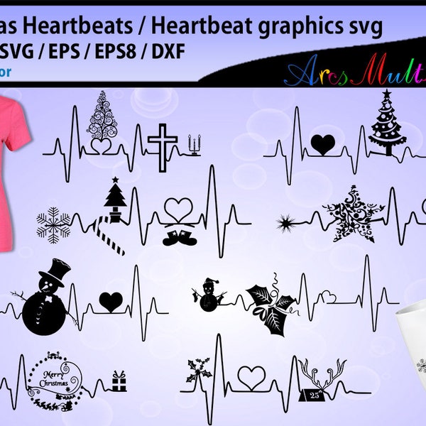 Heartbeat Graphics and Illustration / Heartbeat Graph SVG / Beats Svg ...