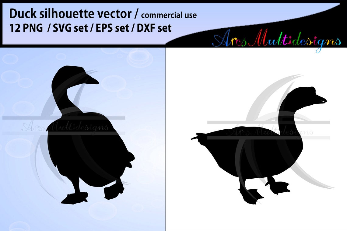 Ente Silhouette Svg / Ente Clipart / Ente Vektor / Ente Bundle | Etsy