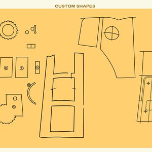 Custom Shapes Cut File - Etsy