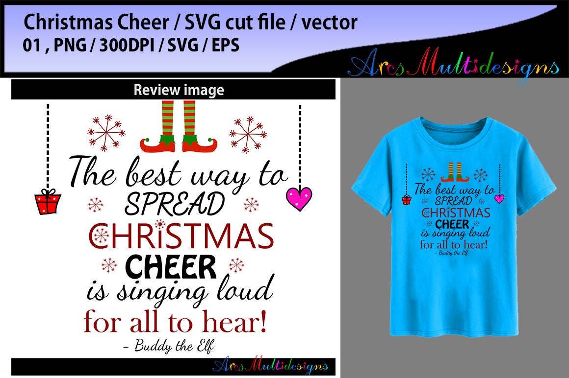 The Best Way To Spread Christmas Cheer Is Singing Loud For All Etsy