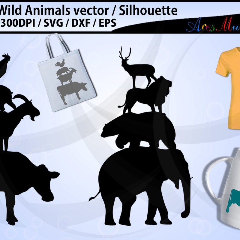 Animal Svg - Etsy